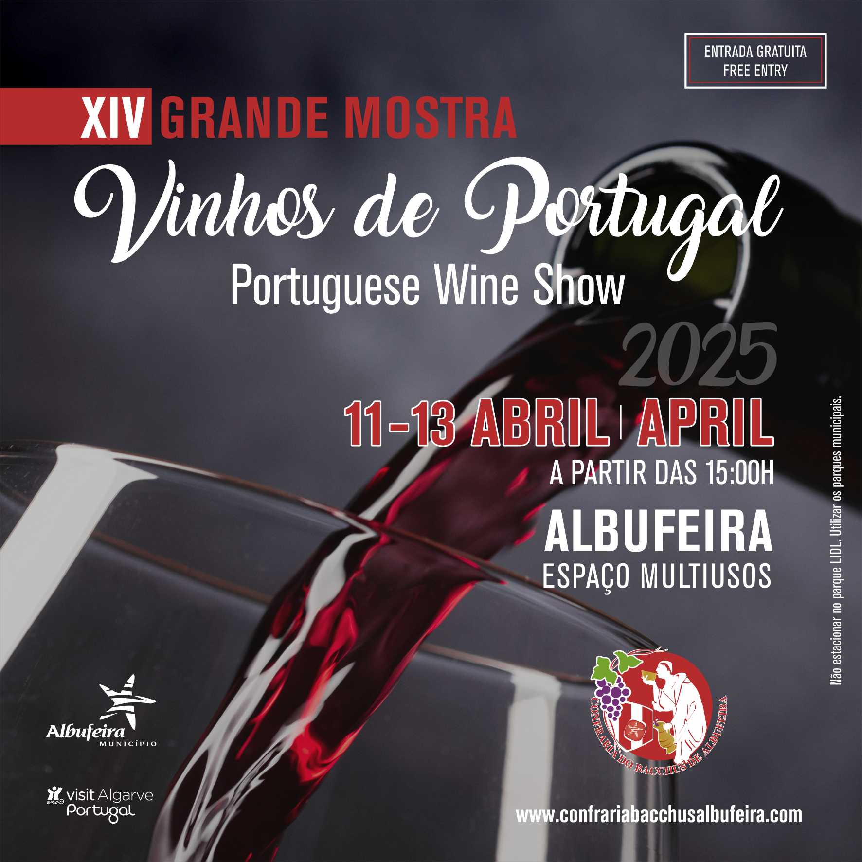Grande Mostra de Vinhos de Portugal em Albufeira entre 11 e 13 de abril ...
